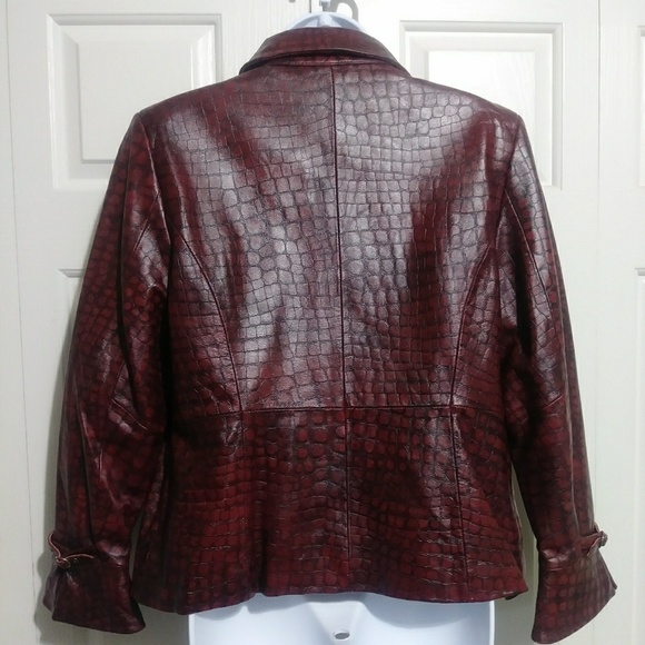 Pamela McCoy | Jackets & Coats | Pamela Mccoy Collections Leather ...